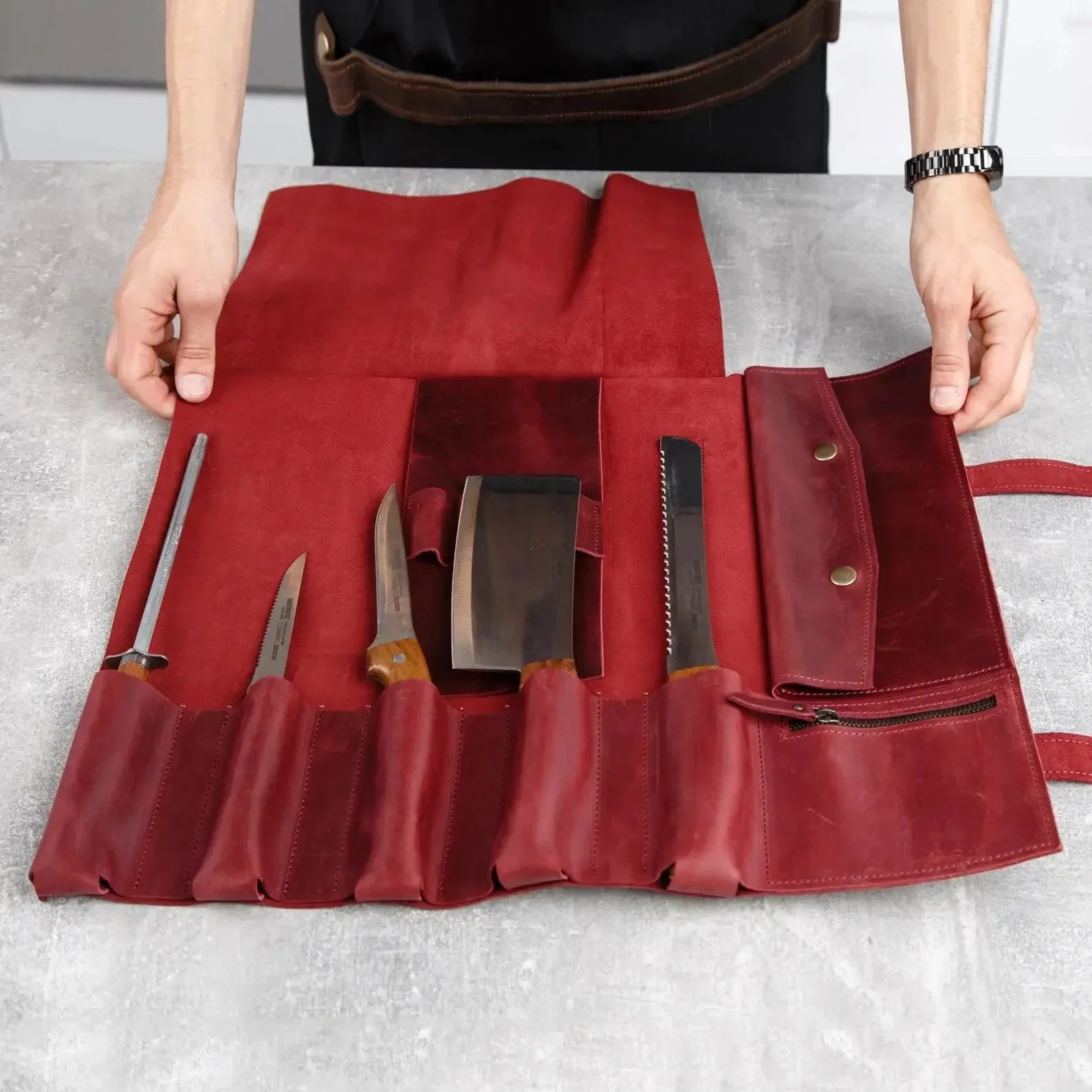 Custom Tool Roll Up | Branded Bar Tools | Spirits Industry – HUNTEDFOX