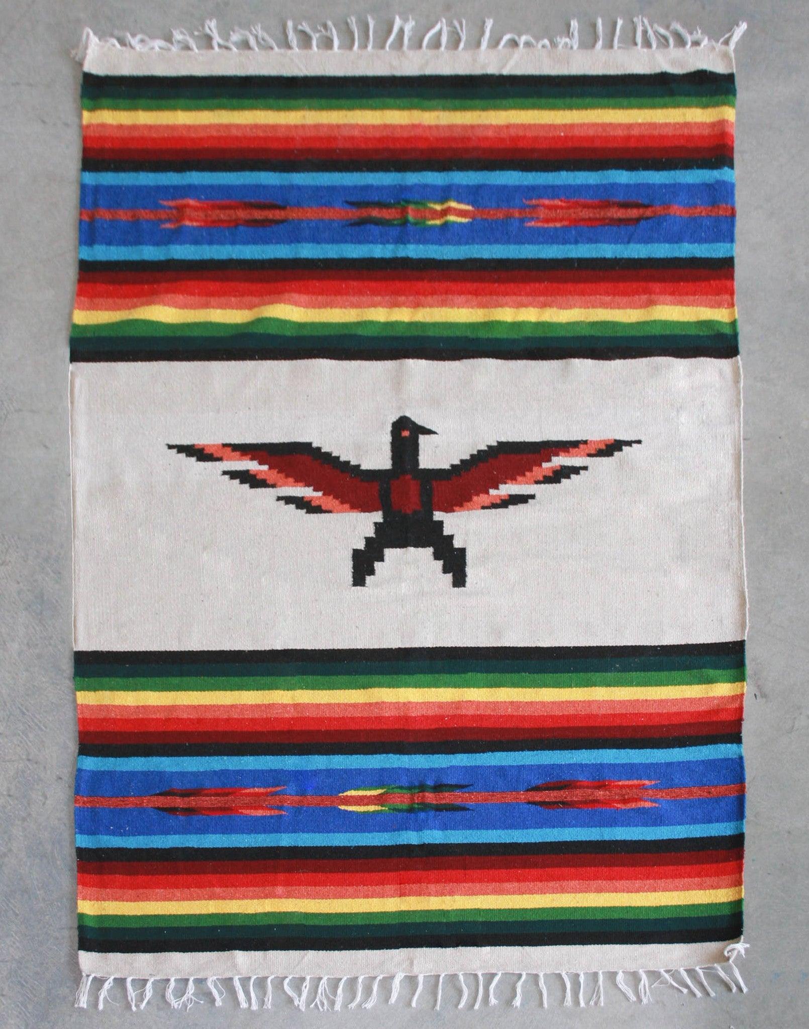 Rainbow Thunderbird Blanket | Vibrant and Culturally Decor – HUNTEDFOX